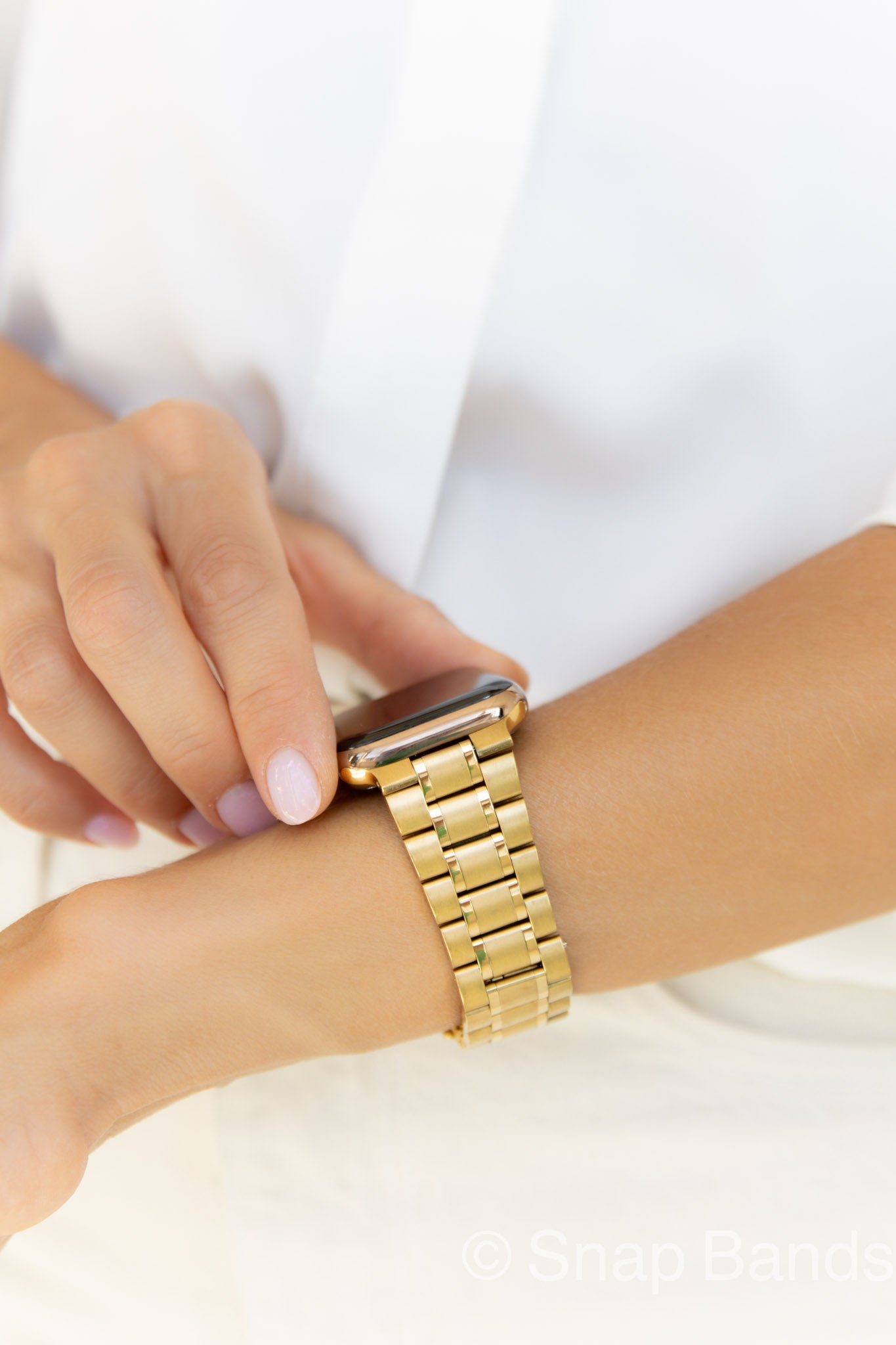 DINA THIN METAL BAND – Snap Bands