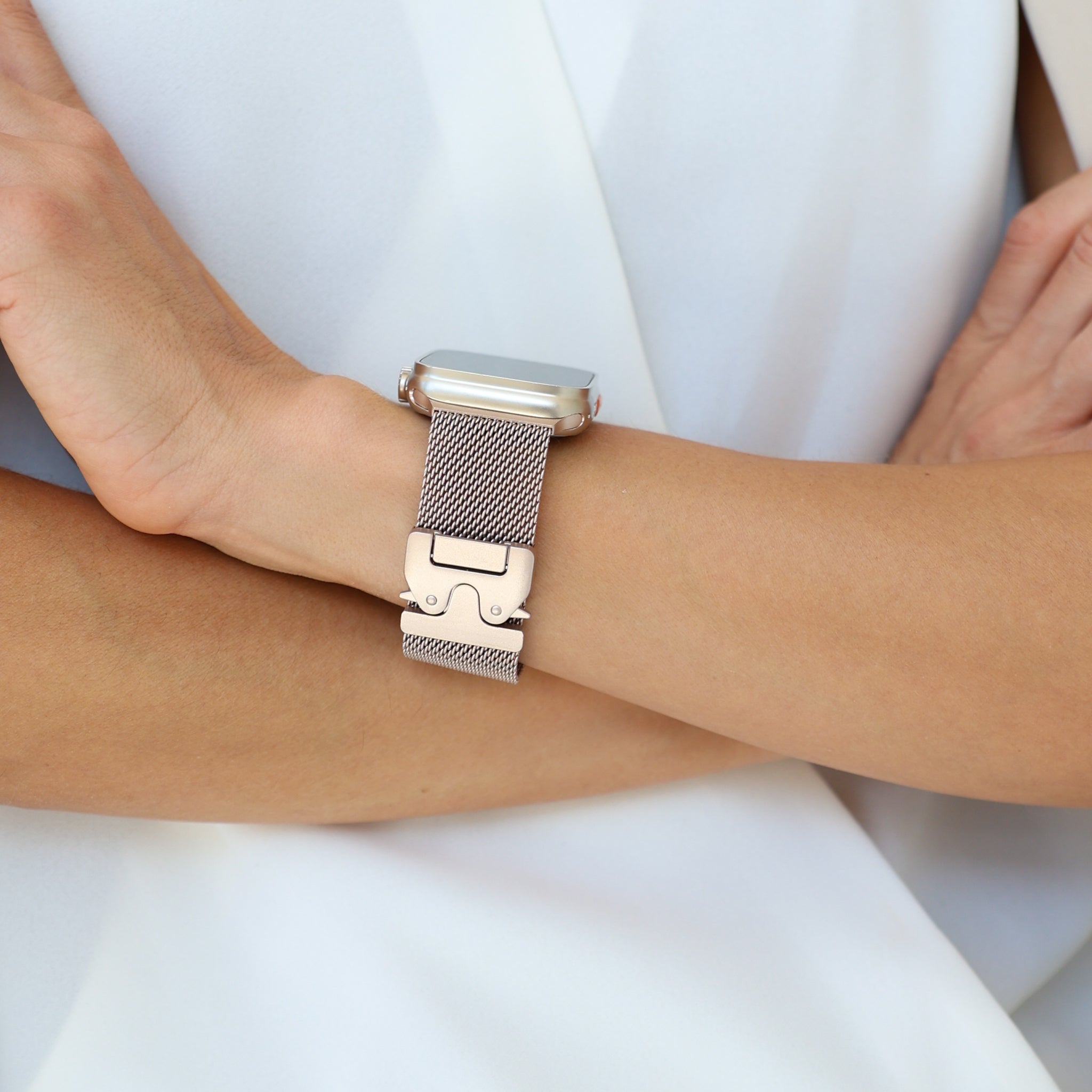 Nico Mesh Metal Band – Snap Bands