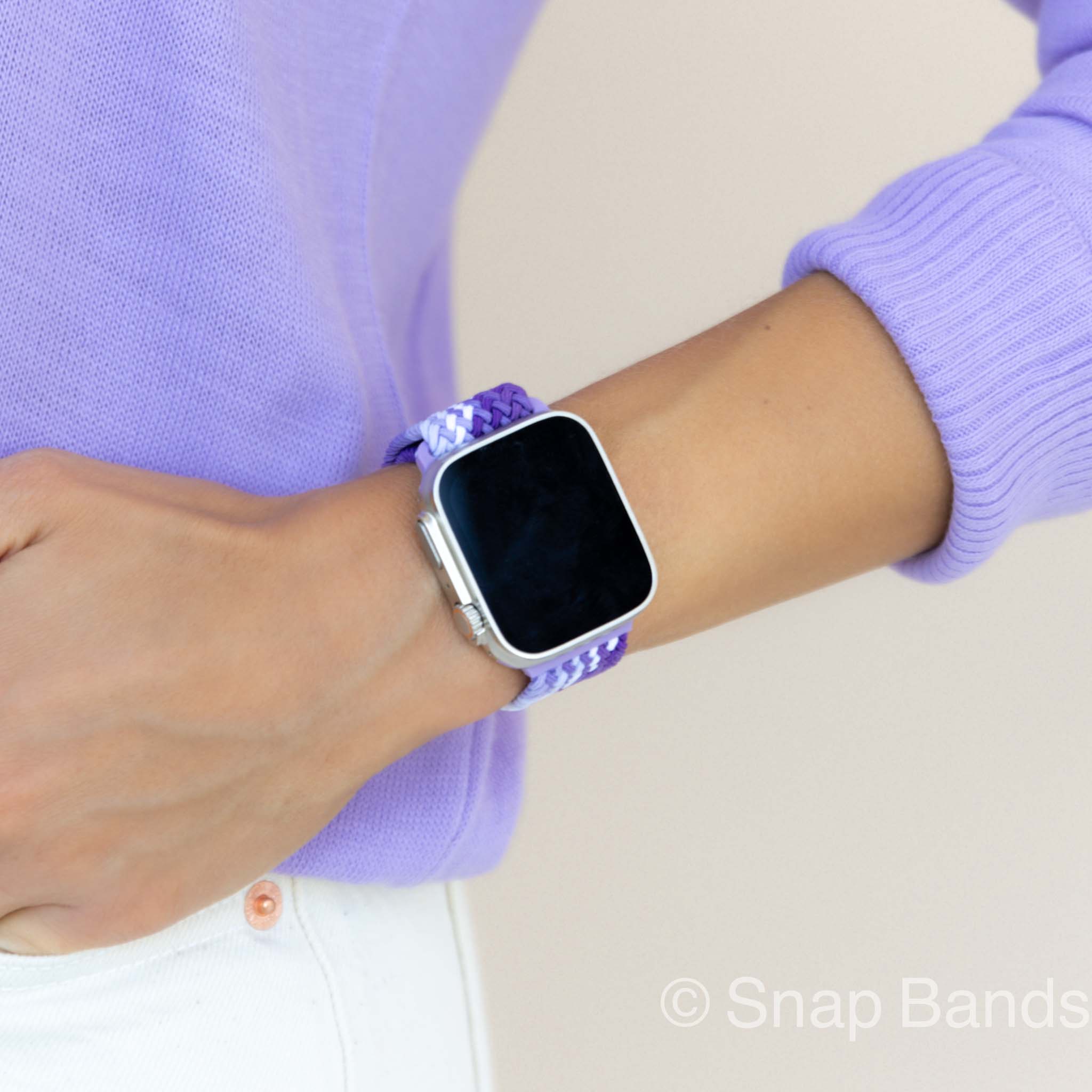Saki Braided Loop Band – Snap Bands