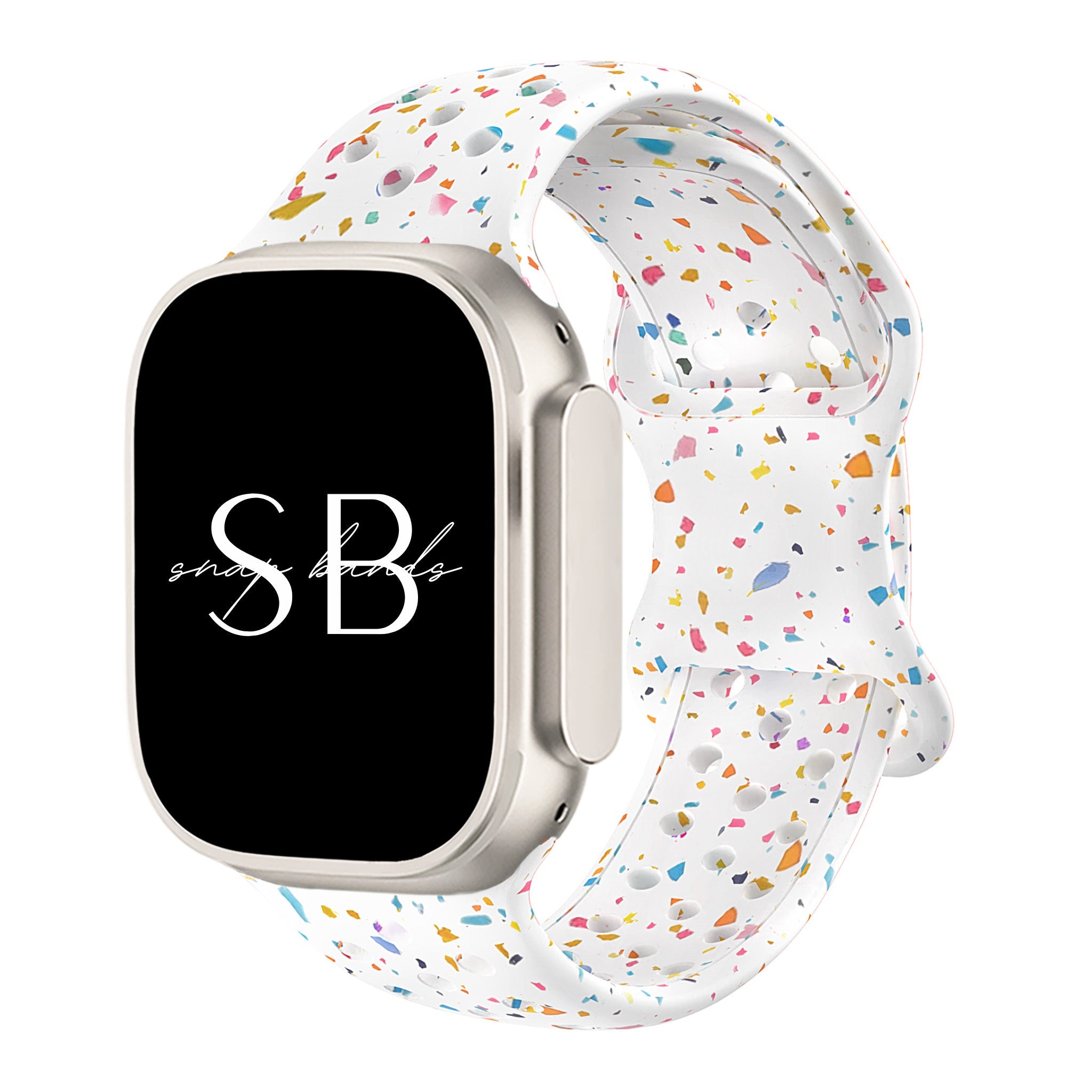 Vita Speckled Silicone Band – Snap Bands