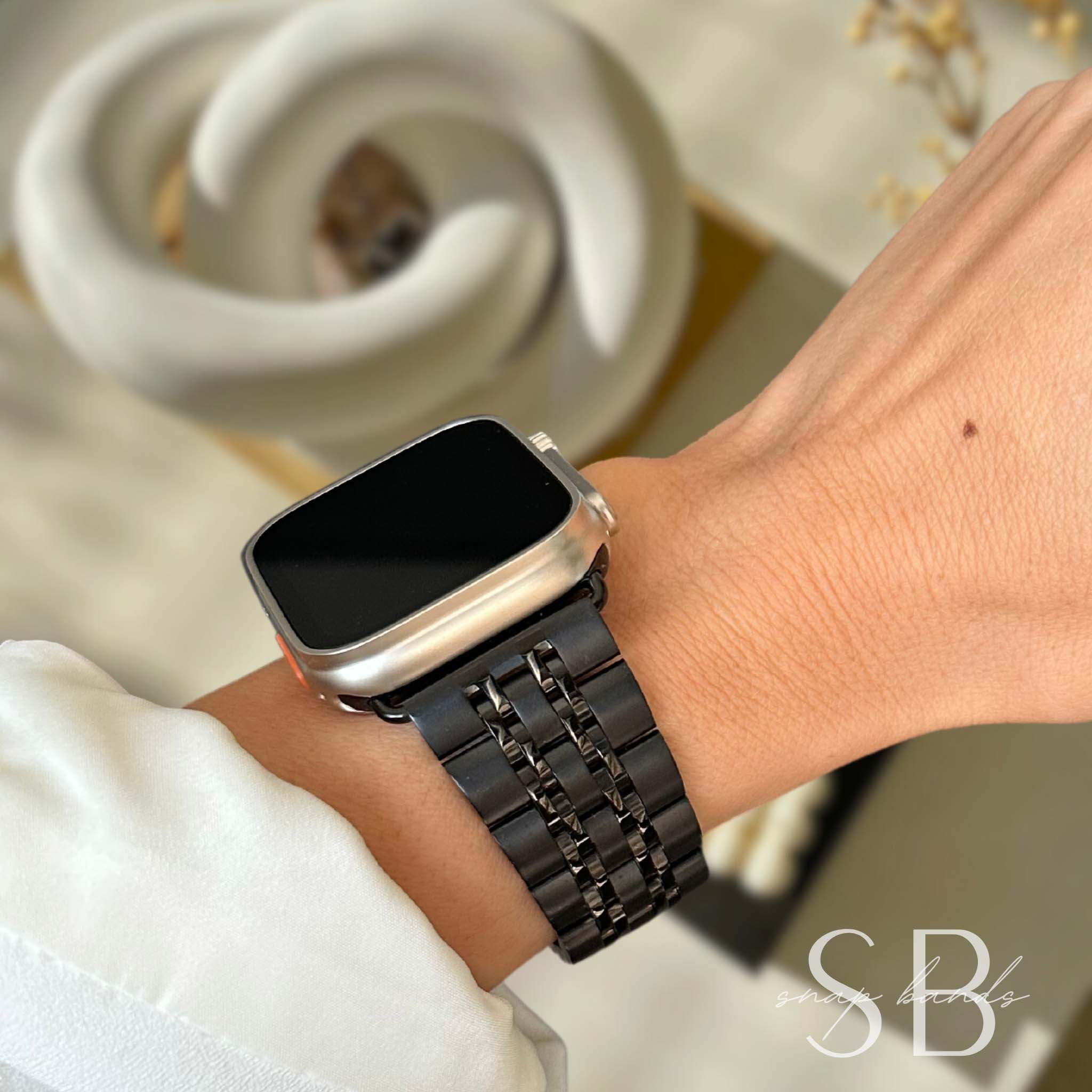 DINA THIN METAL BAND – Snap Bands
