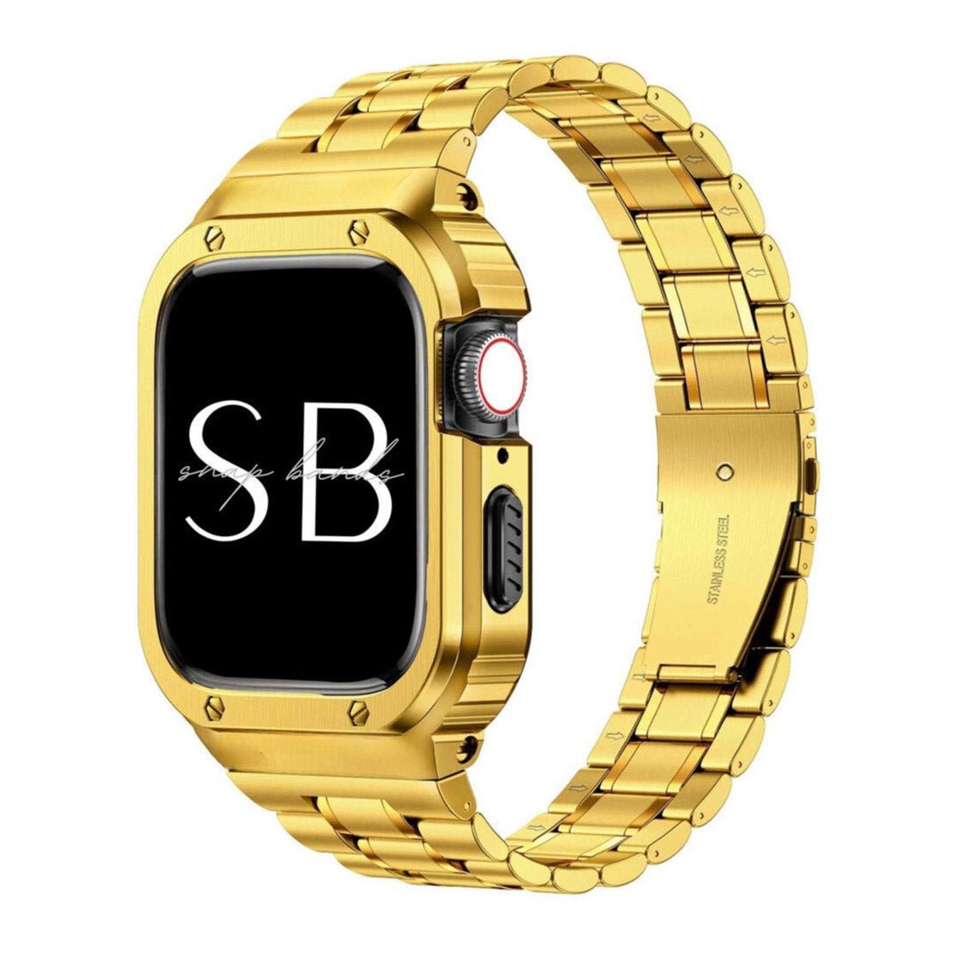 LUXURY WATCH BAND AND CASE COVER SET – Snap Bands